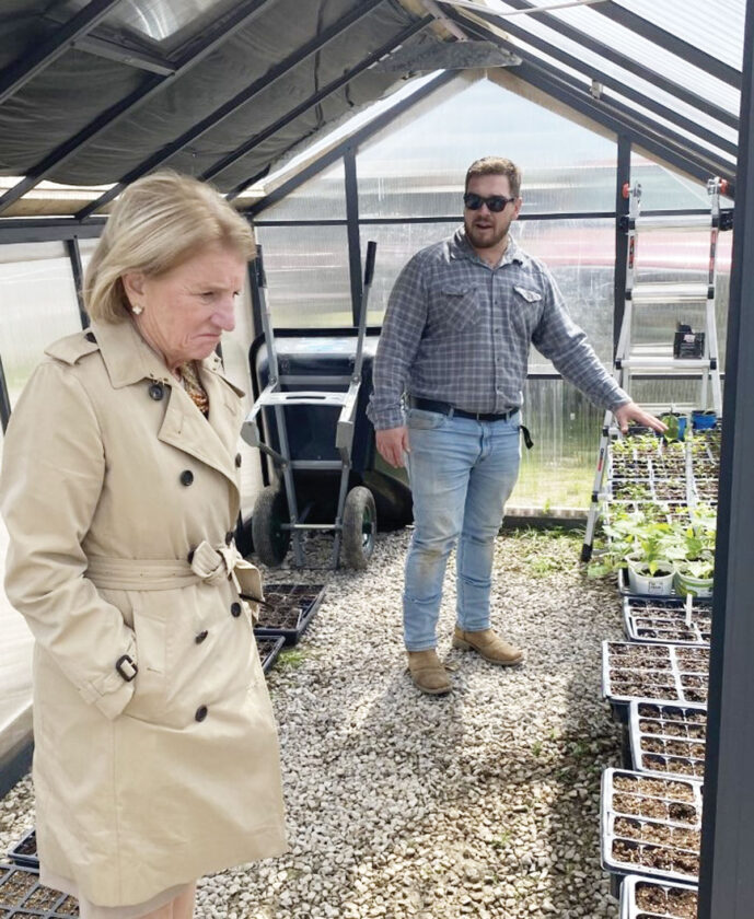 Capito tours Encompass Health, Riverhawk Farm during Wood County visit | News, Sports, Jobs ...